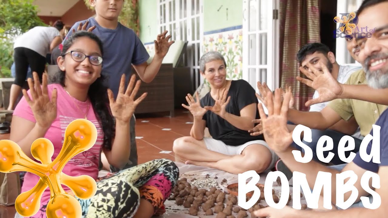 How to make Seed Bombs | dArtofScience - YouTube