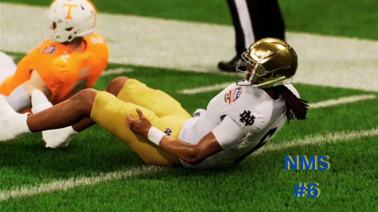 College Football 25: NMS #6 End of the playoff run got smacked!!! - YouTube