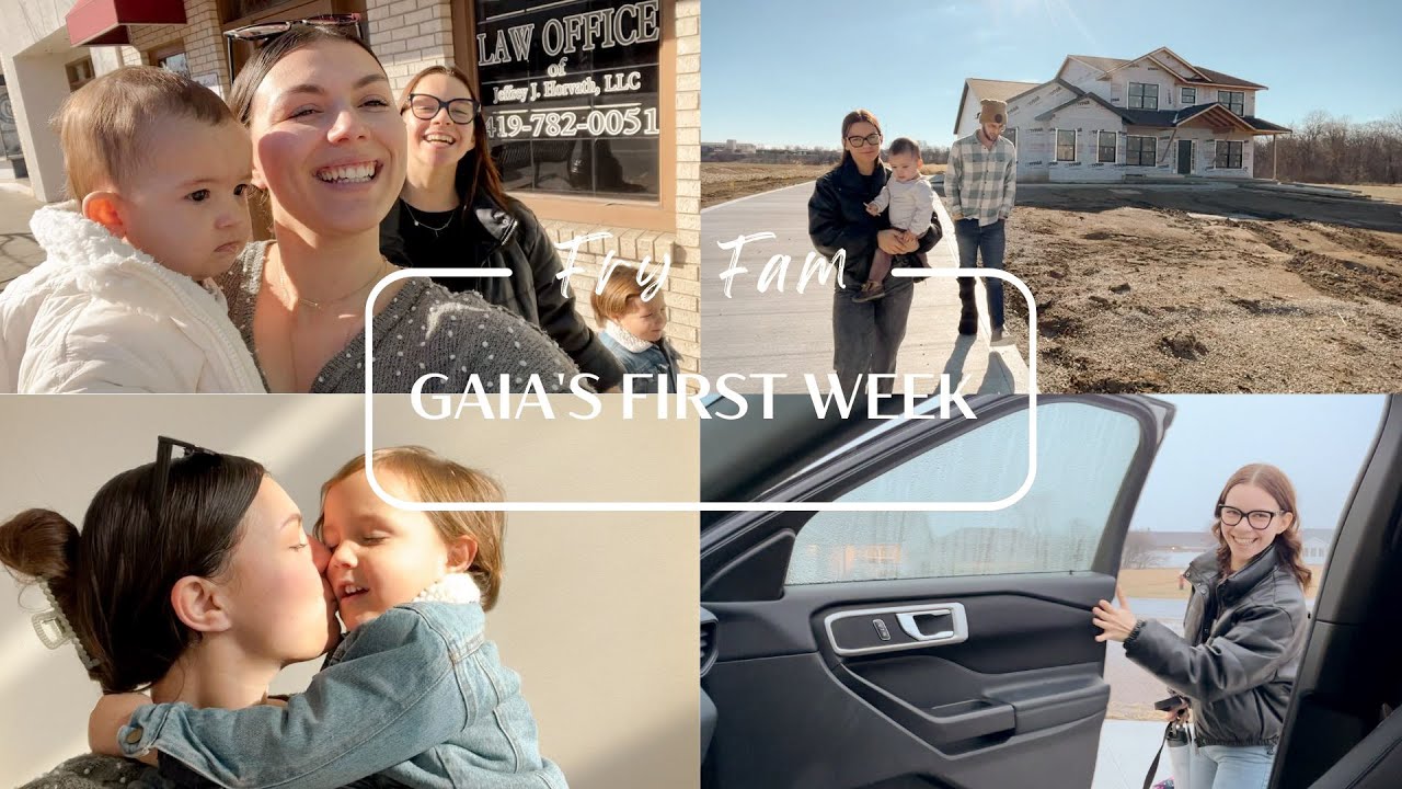 Giving Gaia A Tour Of Our New Home | Gaia's First Day Of School In ...