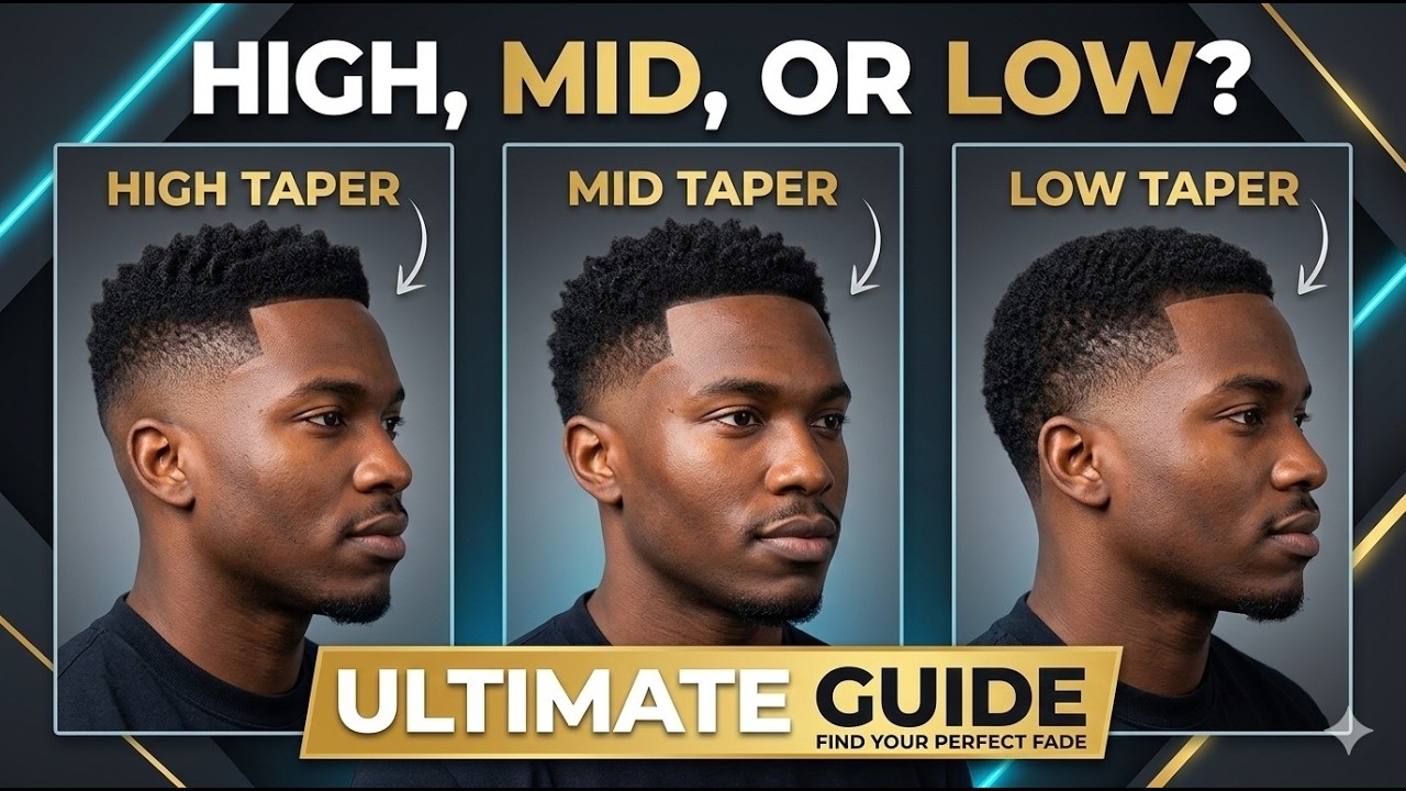 Which Taper Fits You? High vs Mid vs Low (Don’t Mess This Up) - YouTube