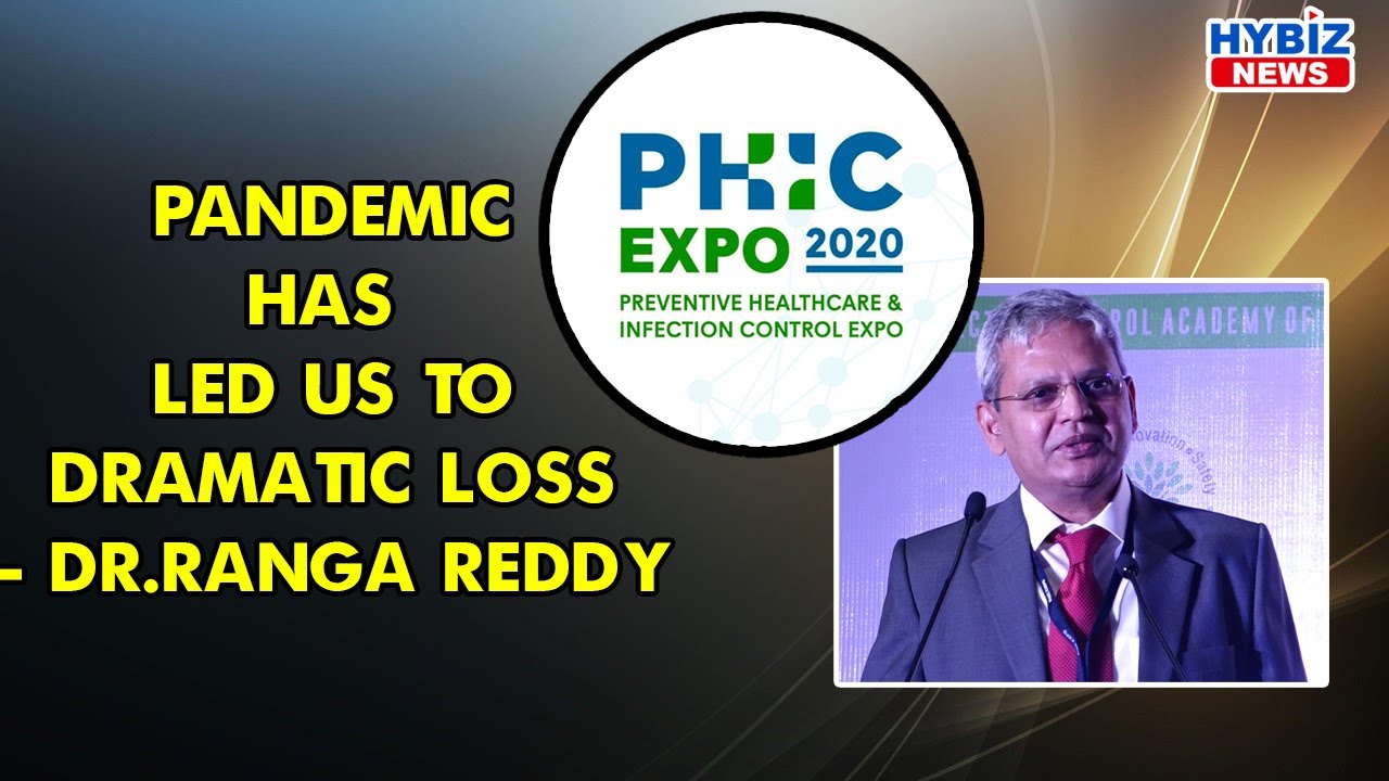 Dr.Ranga Reddy Addressing PHIC Expo Day 1 | PHIC Expo 2020 | Hybiz ...