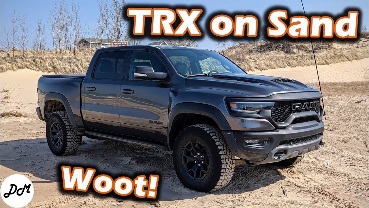 2021 Ram TRX – Sand Dunes | Silver Lake Off-road Park - YouTube