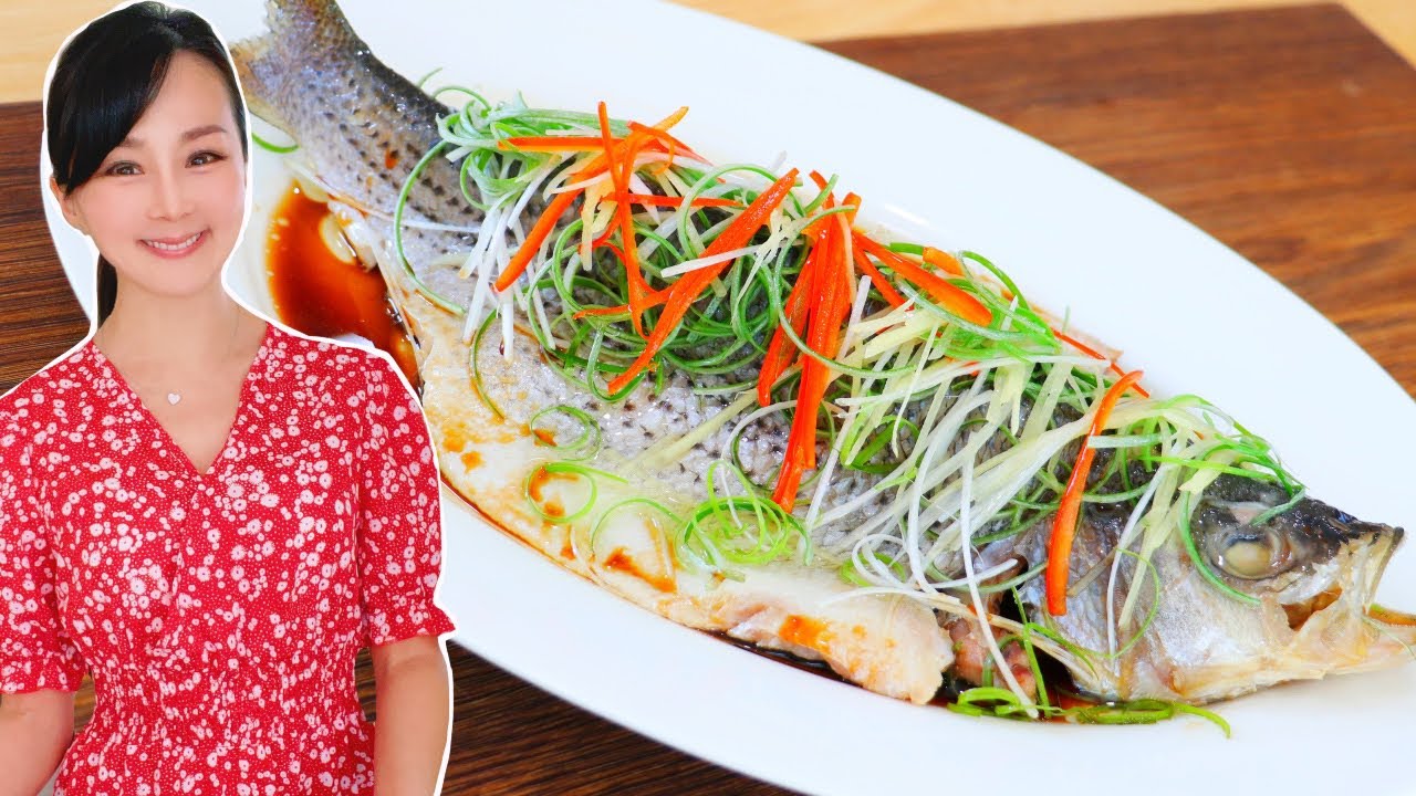 Chinese Steamed Fish (Secrets to Non-Fishy & Delicate Fish) by CiCi Li ...