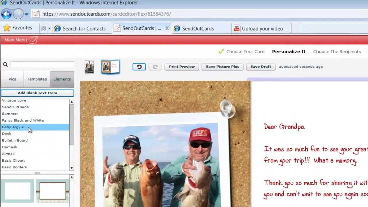 how-to-make-personalized-photo-greeting-cards-youtube