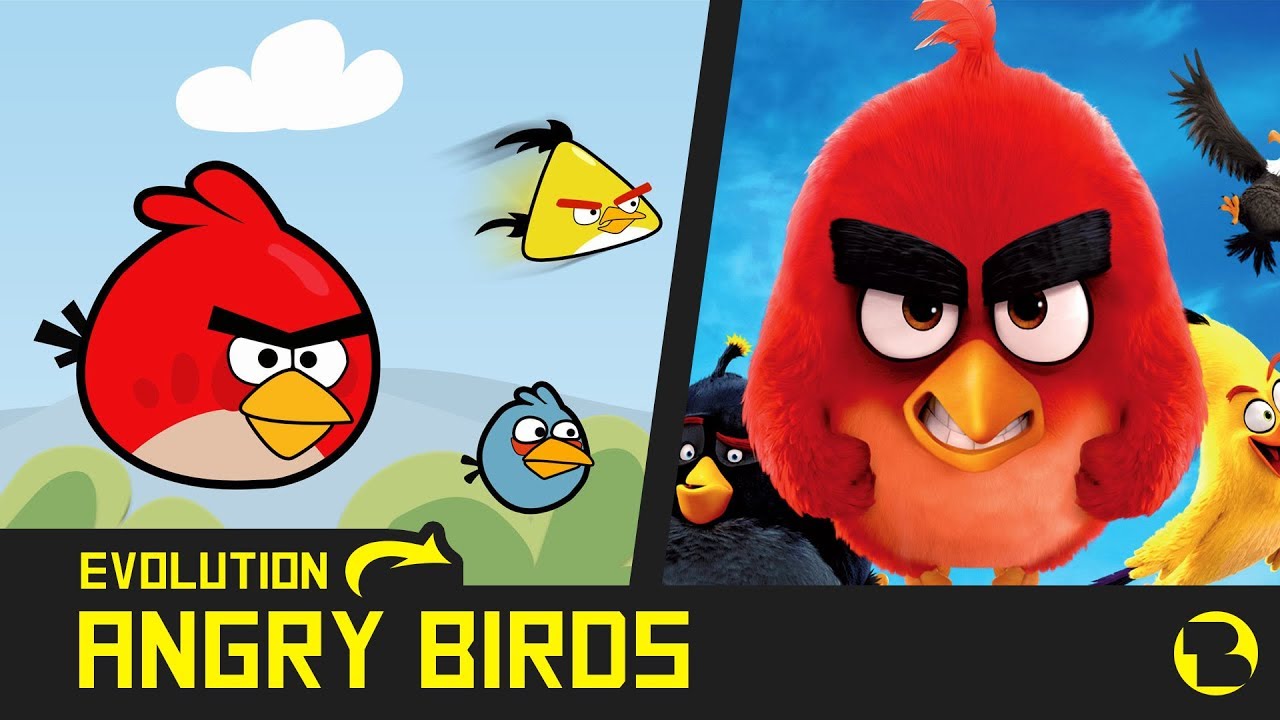 Evolution of ANGRY BIRDS! [4K] (2009 - 2018) - YouTube