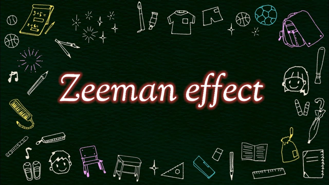 ZEEMAN EFFECT Experiment viva voce¦ Zeeman effect lab manual - YouTube