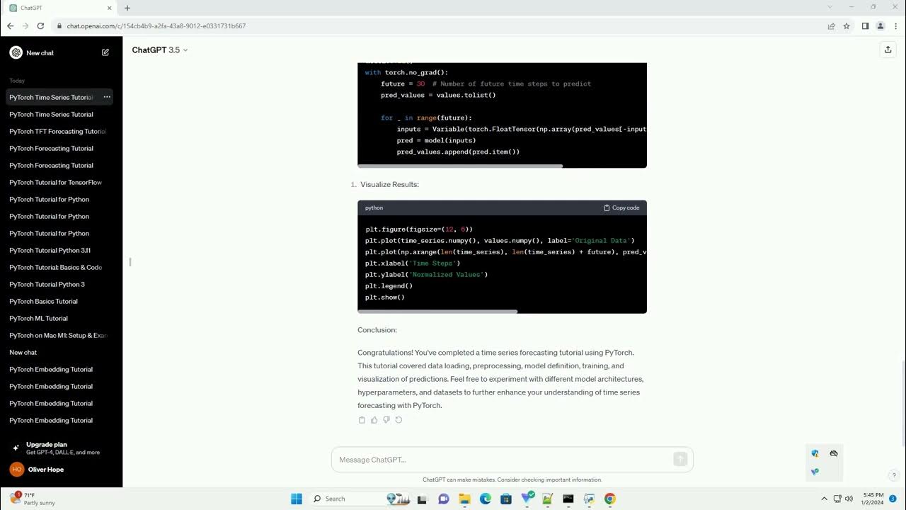 pytorch forecasting tutorial - YouTube