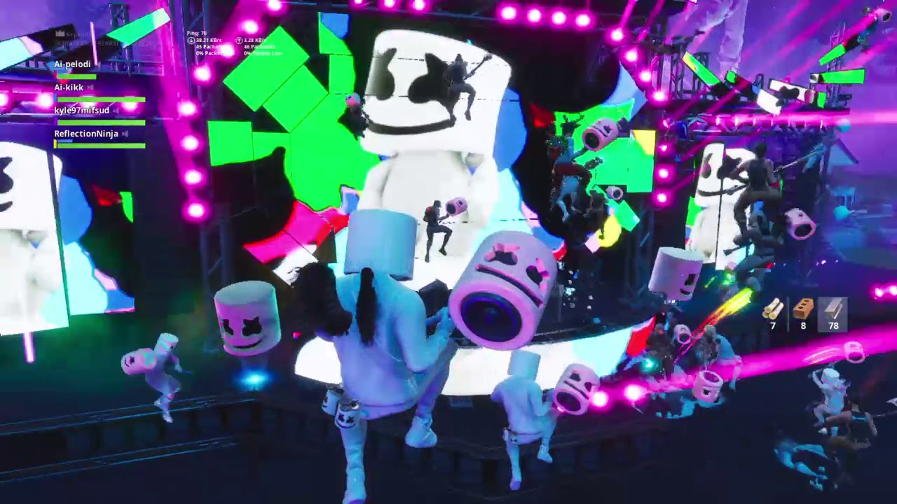 Fortnite marshmallow event - YouTube