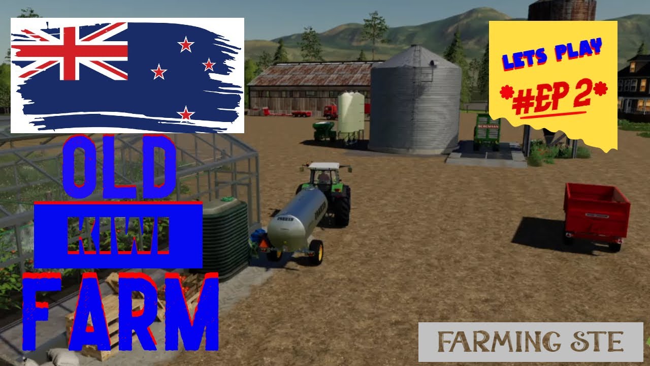 THE OLD KIWI FARM # EP 2 FARMING SIMULATOR 19 FS19 PS4 - YouTube