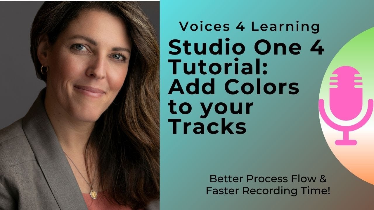 Studio One 4 Tutorial: How to Add Colors to Your Tracks - YouTube