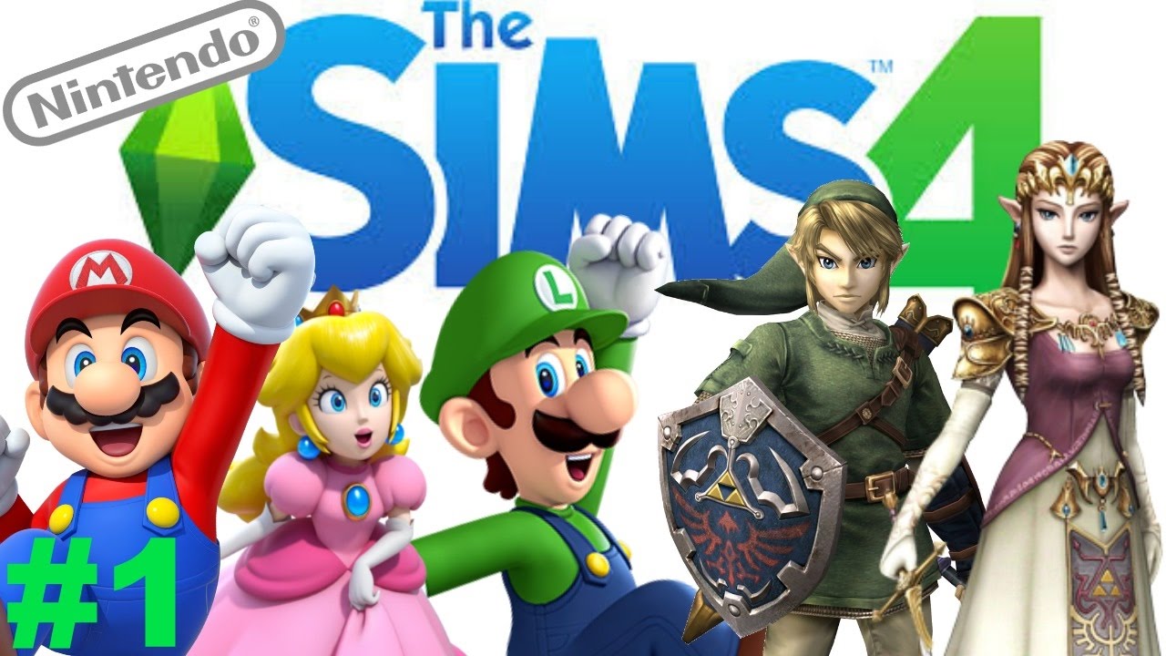 The Sims 4 - Nintendo | CAS! (Ep 1) - YouTube