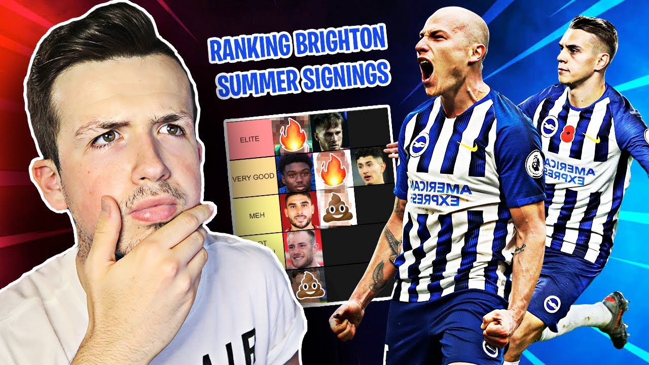 RANKING BRIGHTON'S SUMMER SIGNINGS *THIS SEASON* - YouTube