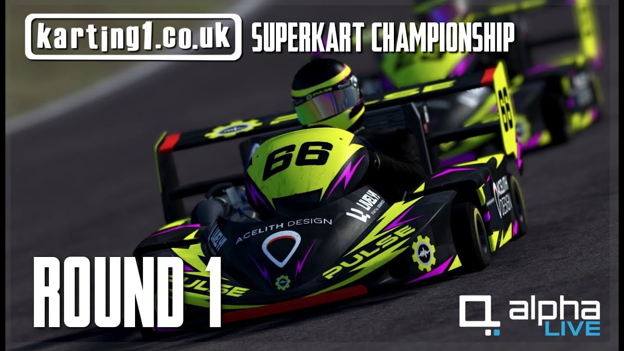 Karting1 Superkart Championship R1 2020 Race 1 + Race 2 - YouTube