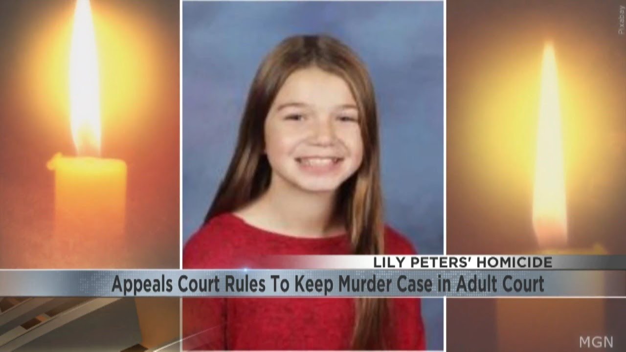 Appeals court rules to keep Lily Peters' murder case in adult court ...