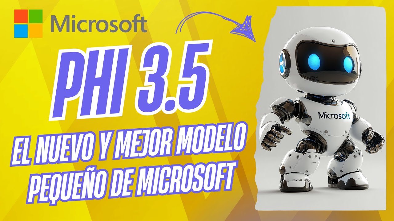 Phi-3.5: Nuevos y ASOMBROSOS modelos de IA de Microsoft (MoE, Mini y ...