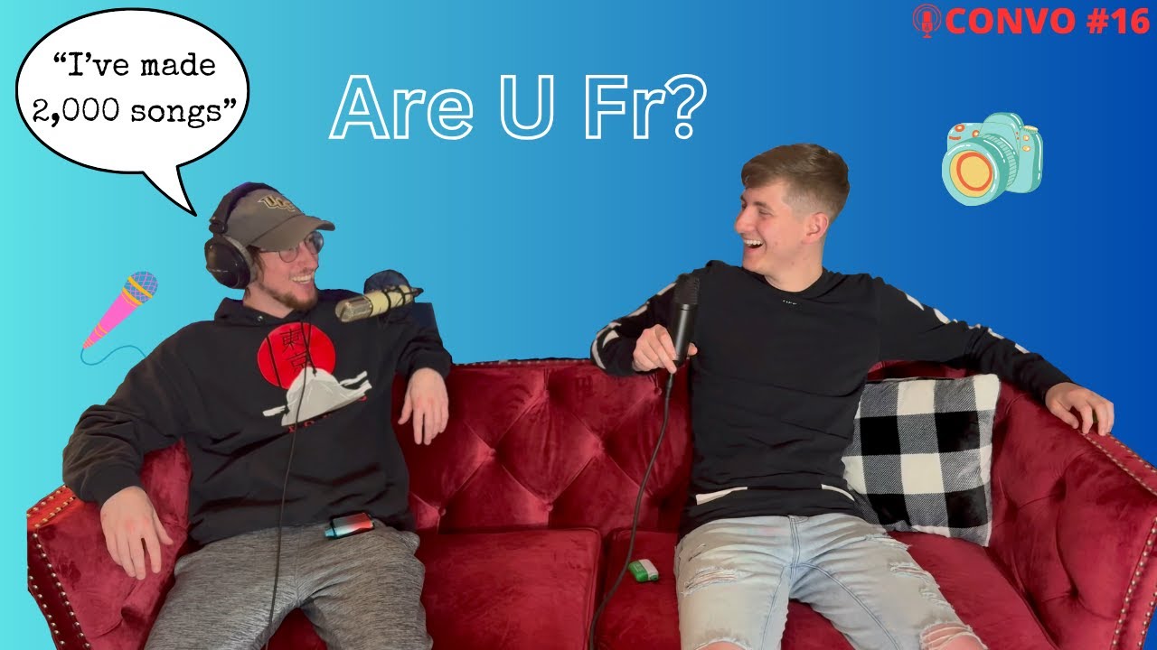 He’s made over 2,000 songs and just released a 33 song album 😳| Convo ...