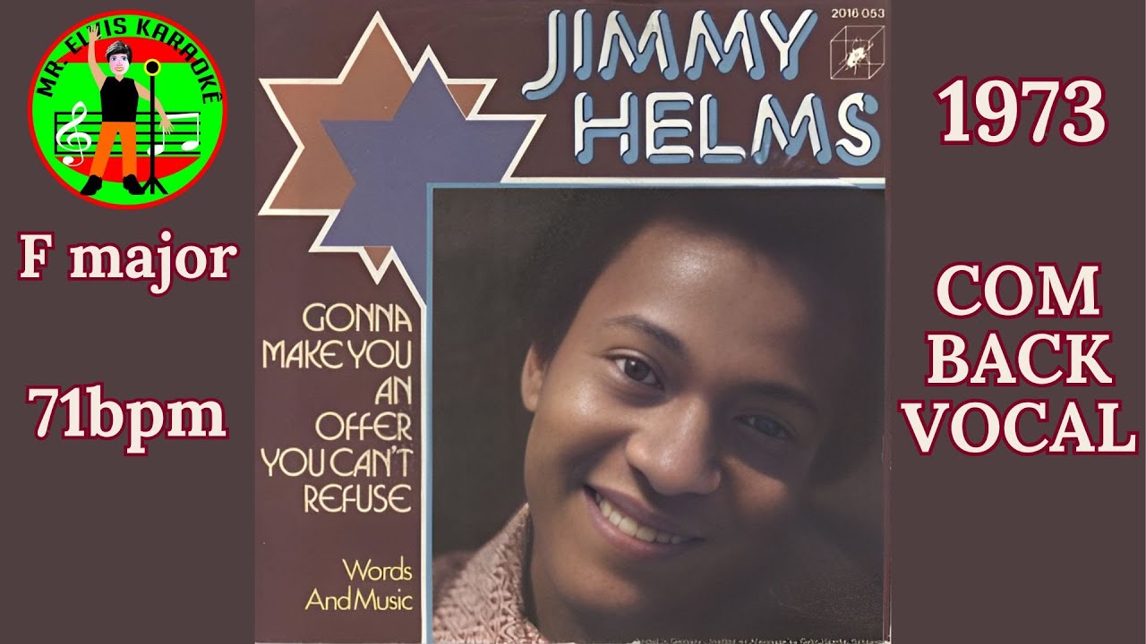 Gonna Make You An Offer You Can't Refuse Karaoke Jimmy Helms - YouTube