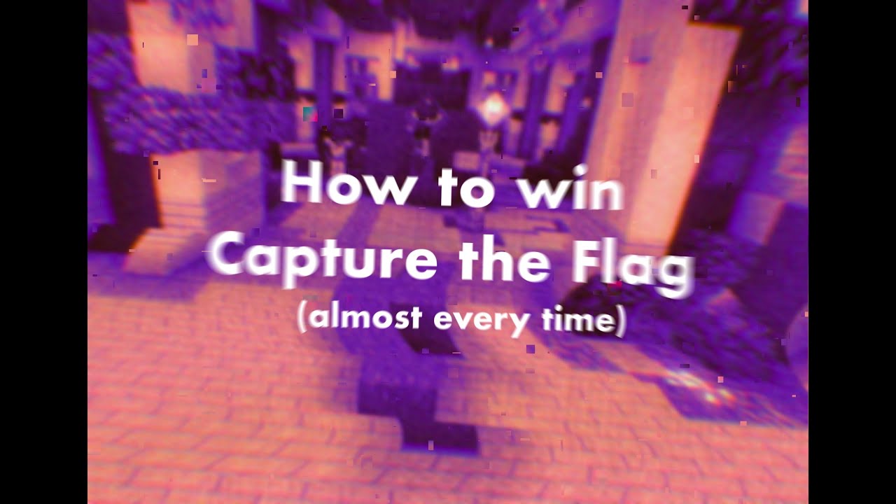 The Strategy to Capture the Flag (CTF) - YouTube