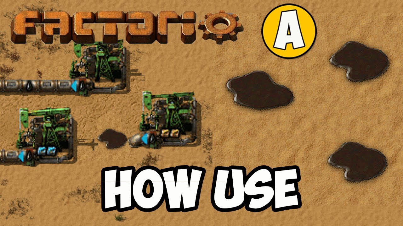 Factorio how to get CRUDE OIL (2025) | Factorio how to GET OIL - YouTube