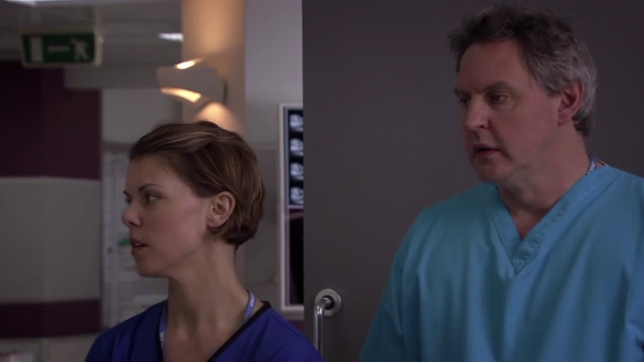 Holby City s14 e48 Hanssen scenes - YouTube