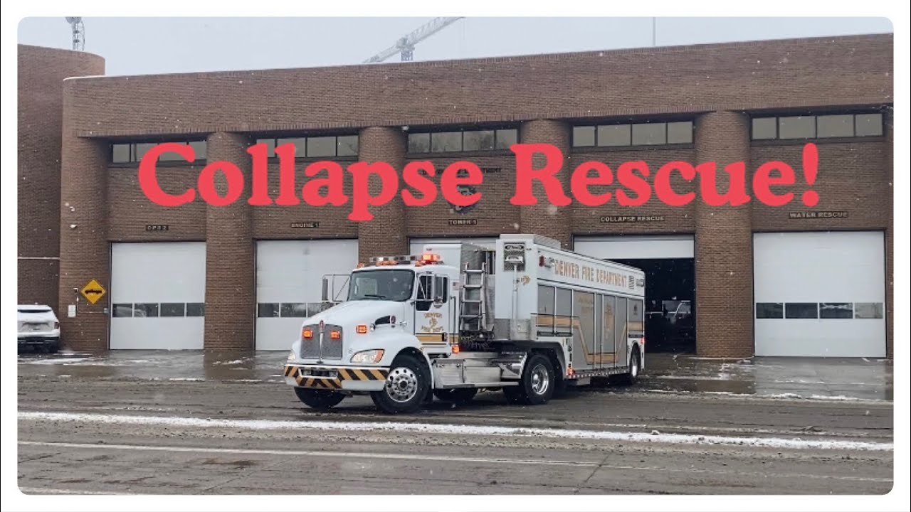 Denver Fire Department Technical Rescue Response - YouTube