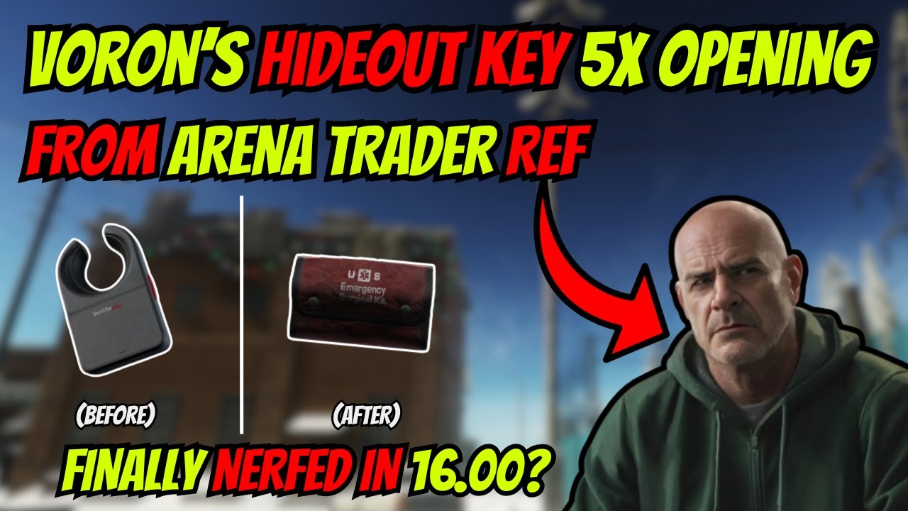 [16.00] Voron's Hideout Key 5x Opening Guide - Nerfed? - YouTube