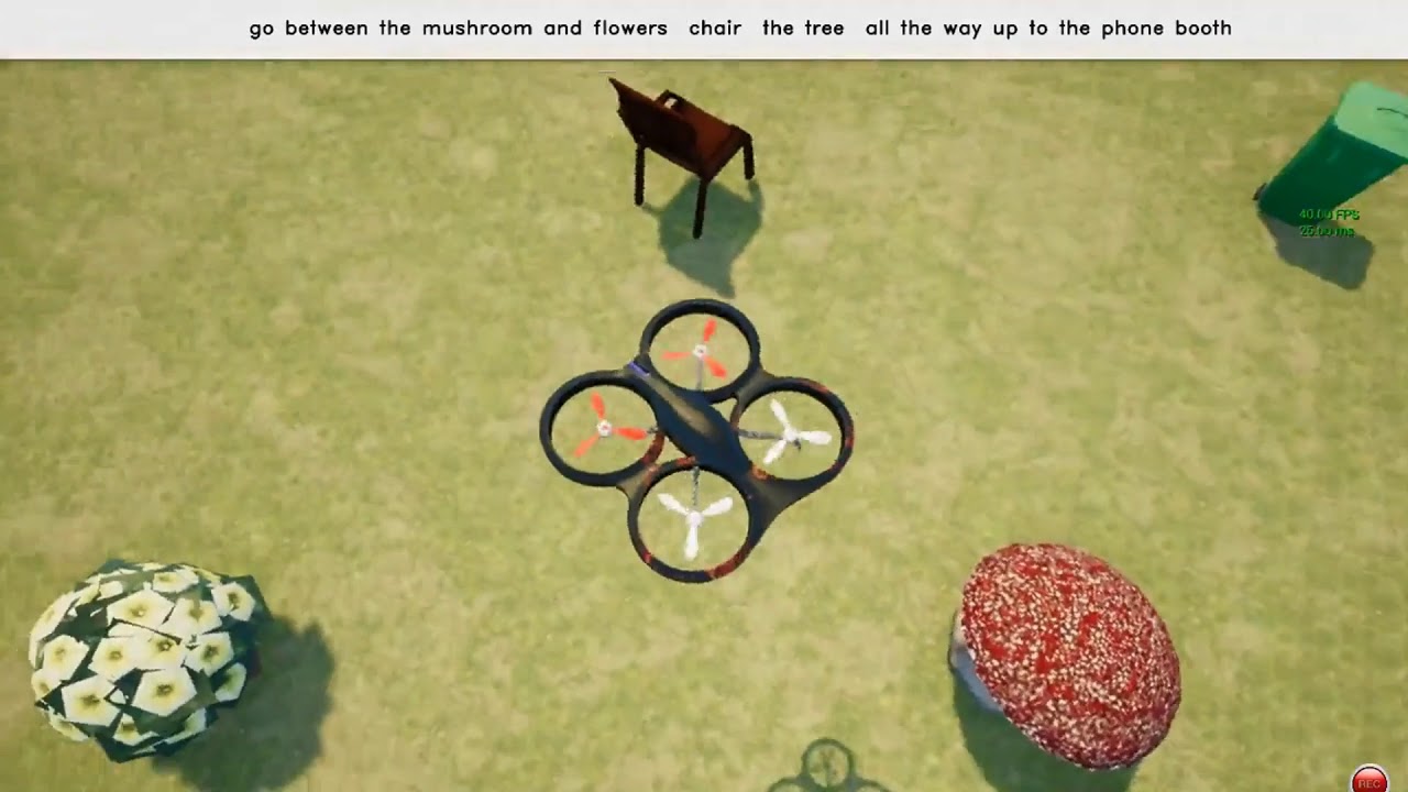 Quadcopter Following Navigation Instructions - YouTube