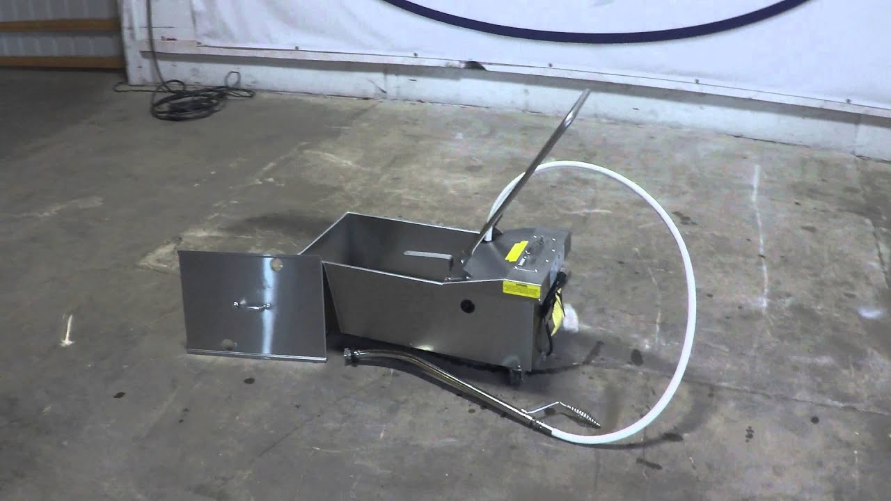 Frymaster Portable Filter, Model: PF50 - YouTube