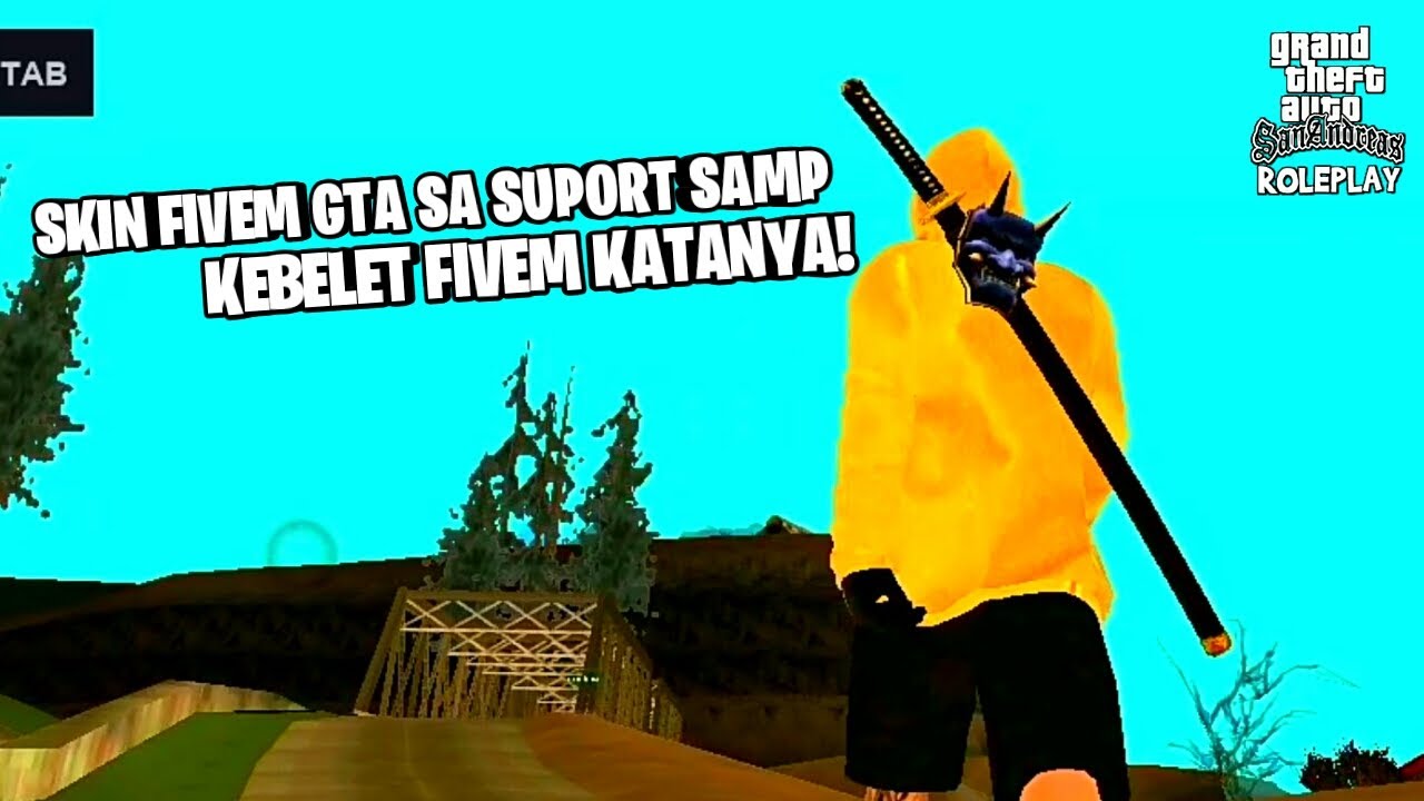 SHARE MOD SKIN FIVEM KATANA GTA SA ANDROID || SUPORT SAMP - YouTube
