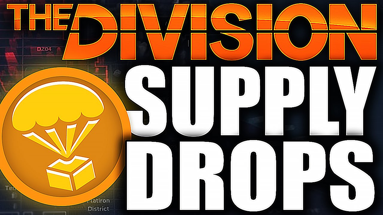 The Division - WHAT ARE DARKZONE SUPPLY DROPS ? - YouTube