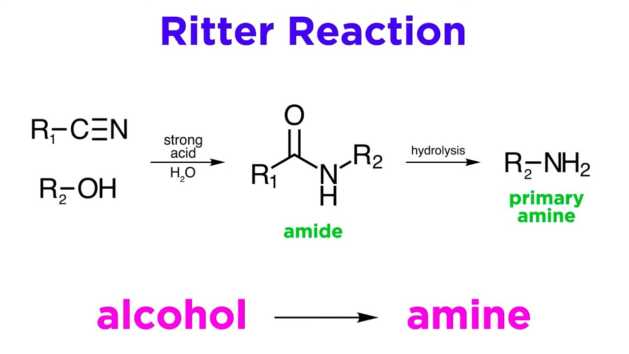 Ritter Reaction - YouTube