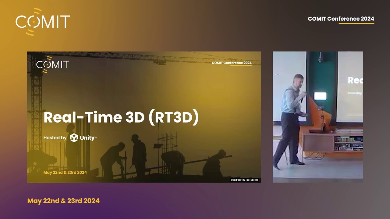 COMIT Conference 2024 RT3D Introduction - YouTube