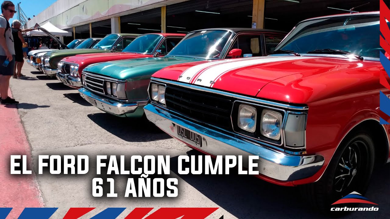 Los festejos por los 61 años del Ford Falcon - YouTube