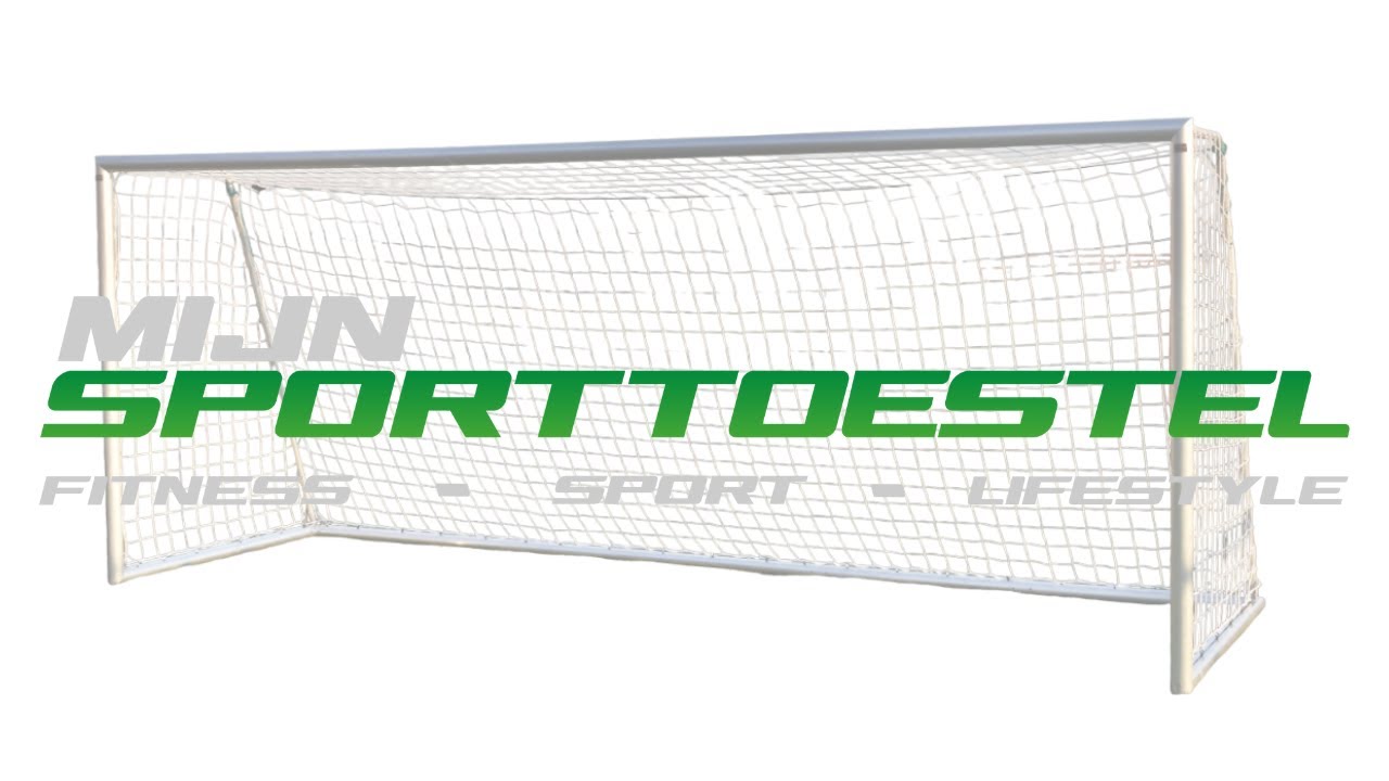 Avyna Pro Goal 500x200 cm - Professioneel aluminium voetbaldoel - YouTube