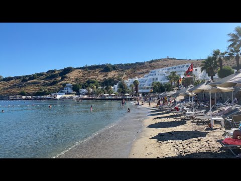 Bodrum sahilleri doldu tastı