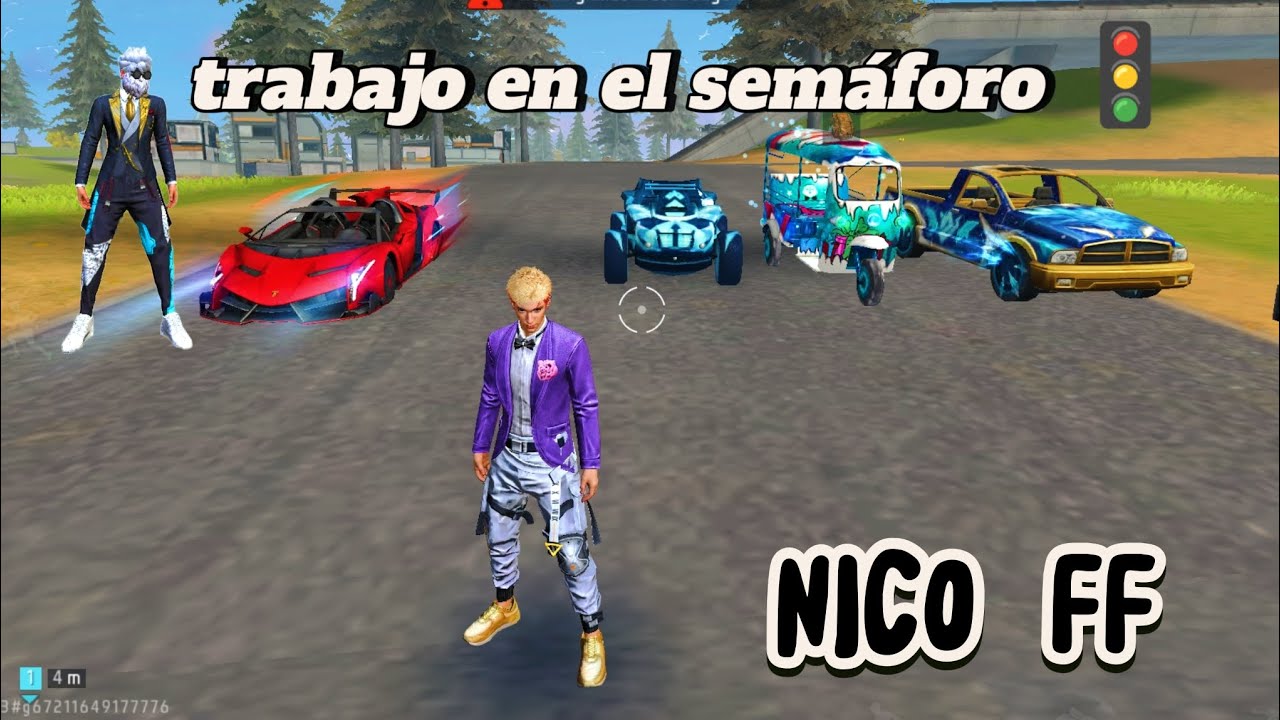 Me consigo un trabajo en el semáforo 🚦 y esto paso 😔 (NICO FF ...