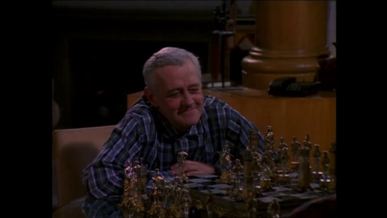 Frasier wakes martin up to play Chess. - Chess pains. Part 2 - YouTube