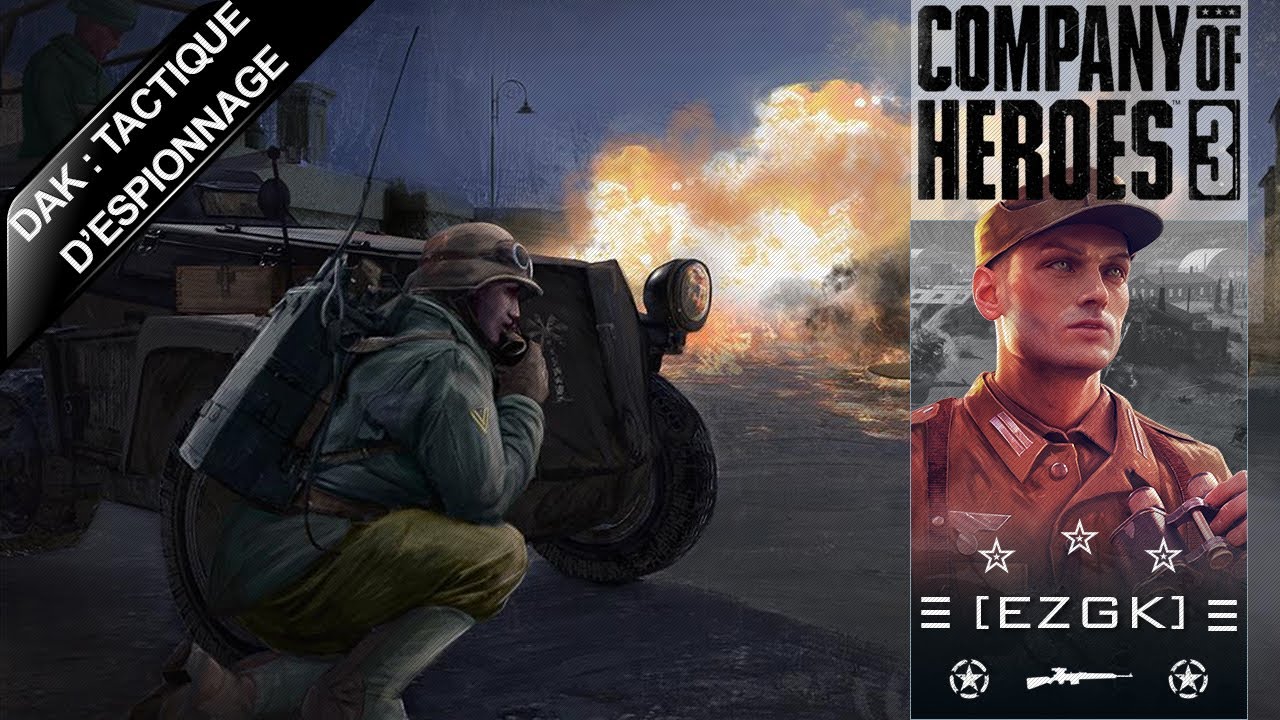 COH 3 FR : "Groupement tactique d'espionnage du champ de bataille : cheat commands mod ...