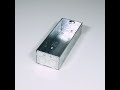 Electrical Modular Box - 3x3, 2M Electrical Modular GI Metal Box ...