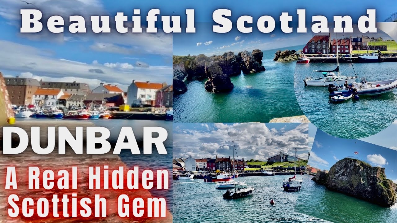 4K Walking Tour of DUNBAR… the Harbour, the Castle (ruins) & the ...