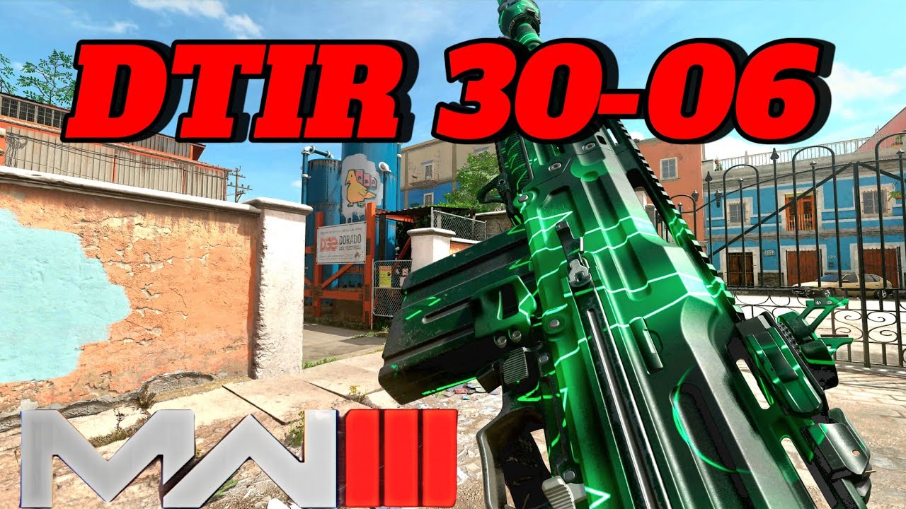 the *NEW* DTIR 30-06 battle rifle class setup 👌 (COD MWIII) - YouTube