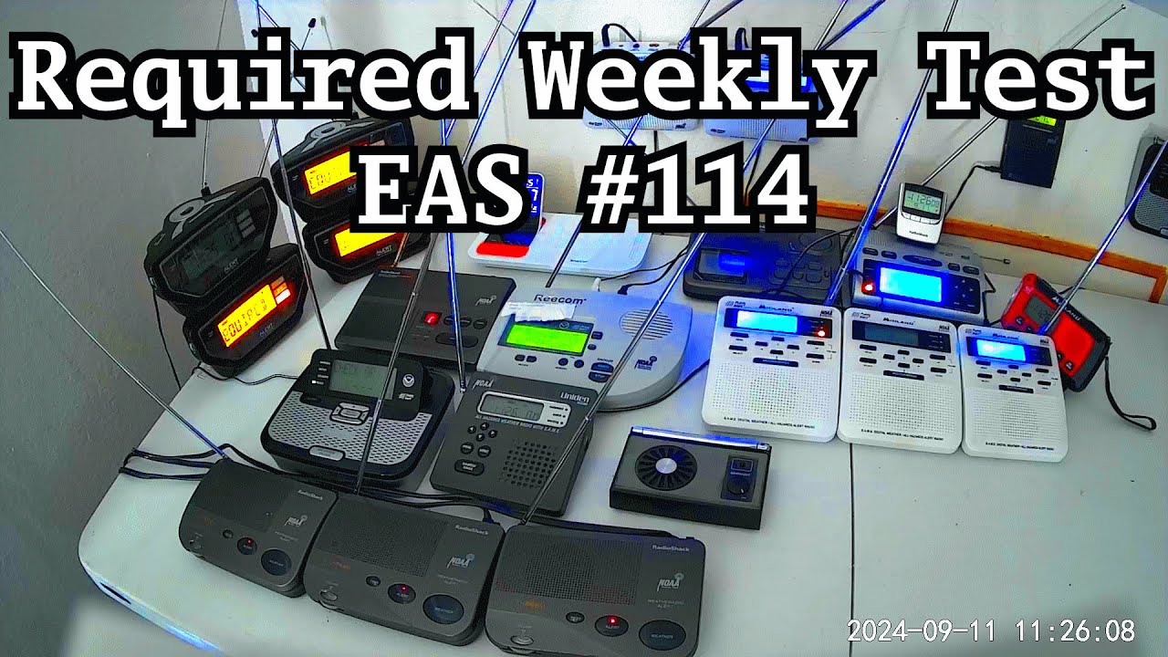 Required Weekly Test! (EAS #114) 9/11/24 WXL51 - YouTube