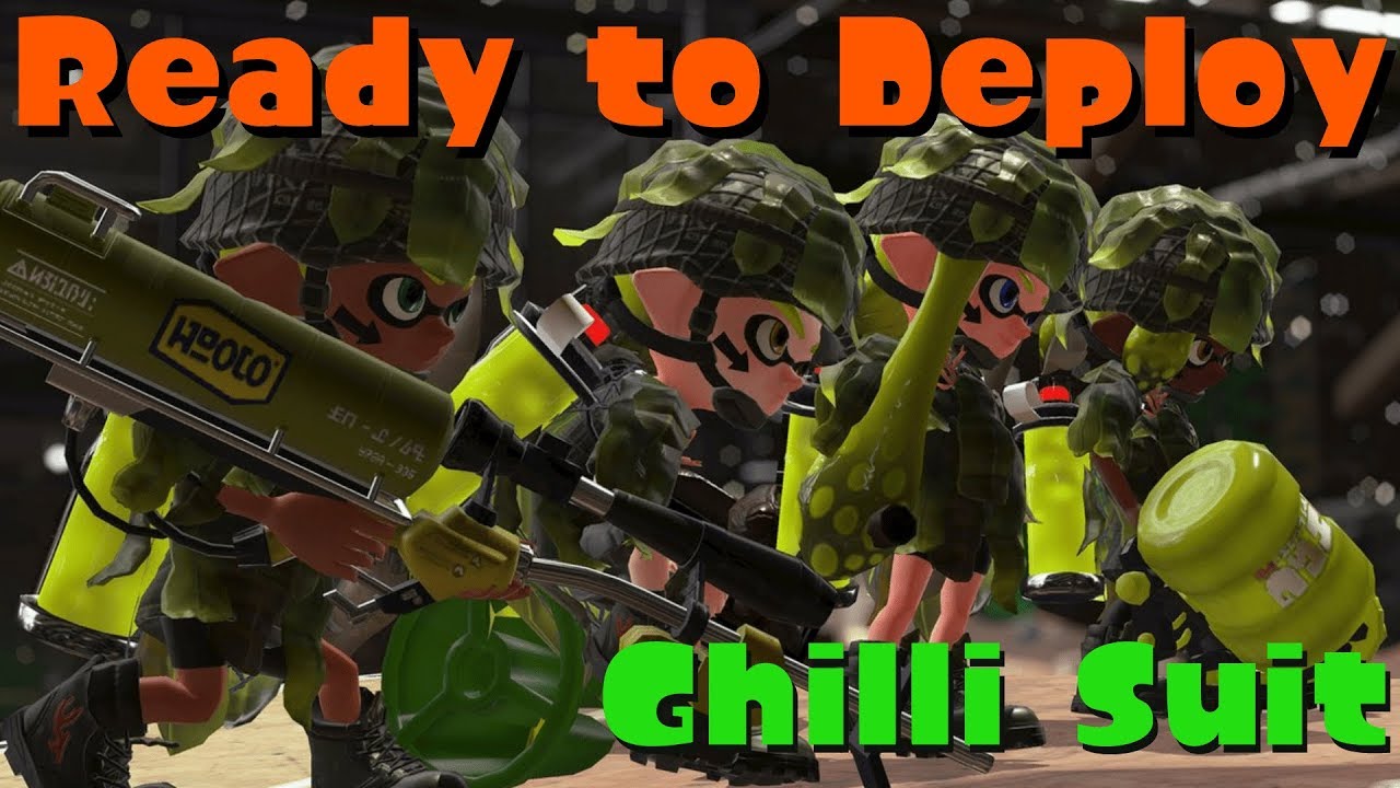 [Splatoon 2] Ghillie Suit! I'm a Hunter! - YouTube