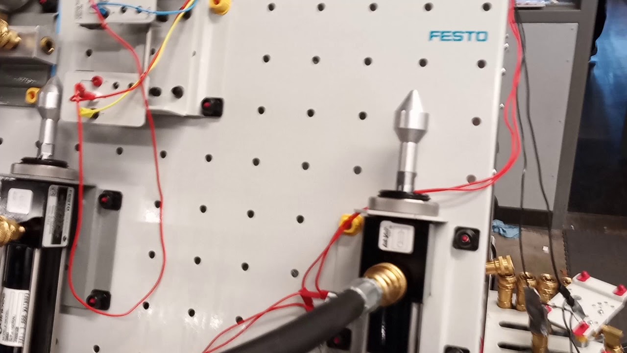 PLC controlled Hydraulic System - YouTube