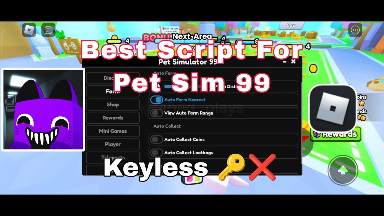 [Keyless 🔑 ] Script For Pet Simulator 99 🐱 | Working - YouTube