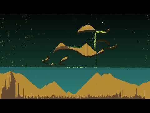 Falling sand simulation: How fast can it go? - YouTube