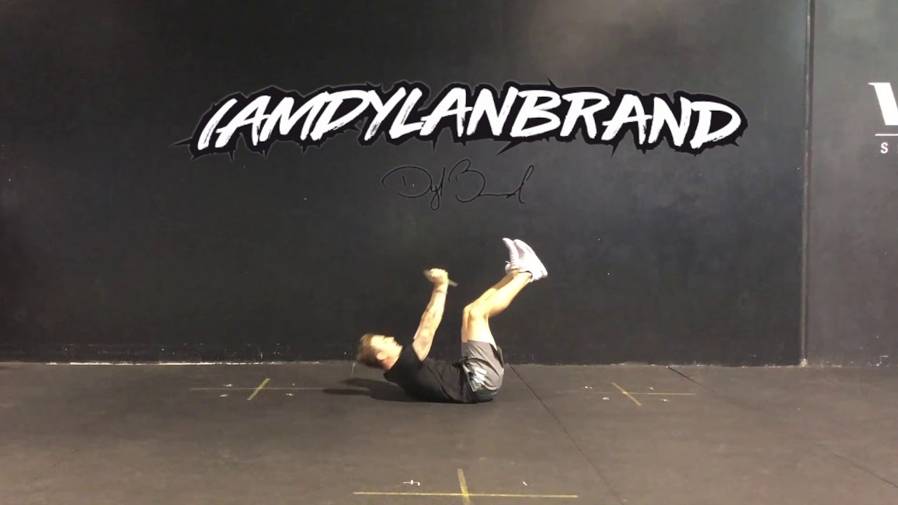 Feet elevated Crunches - YouTube