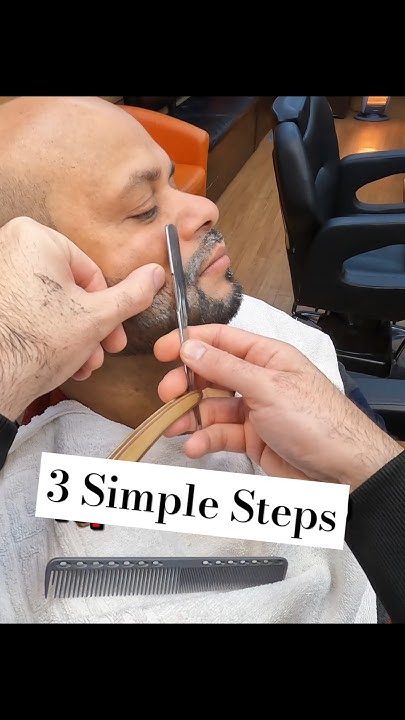 Achieve the Perfect Beard Shape Up (DIY) - YouTube