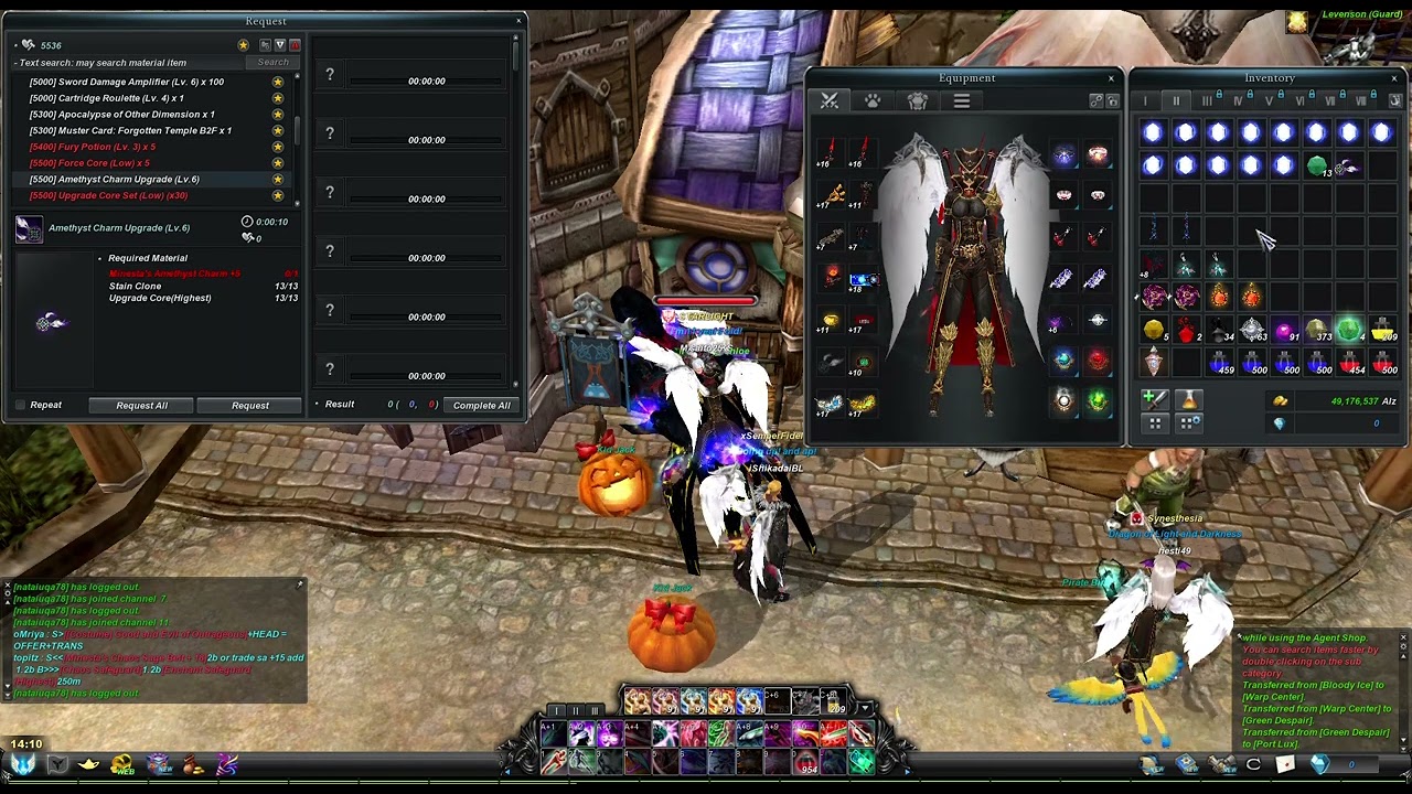 CABAL PH BUG ITEM 10 14 2022 (CRAFTING MINESTA AMETHYST CHARM +5 BUG ...