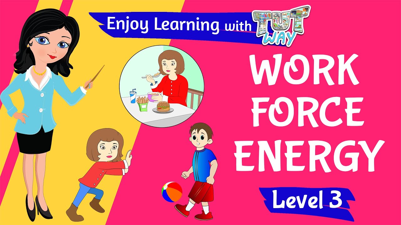 Work | Force and Energy | Science | Grade 3 & 4 | TutWay - YouTube